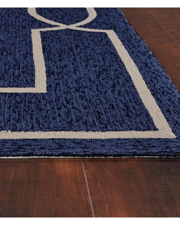 Kas Libby Langdon Hamptons Madison Area Rug, 5' X 7 - Blue