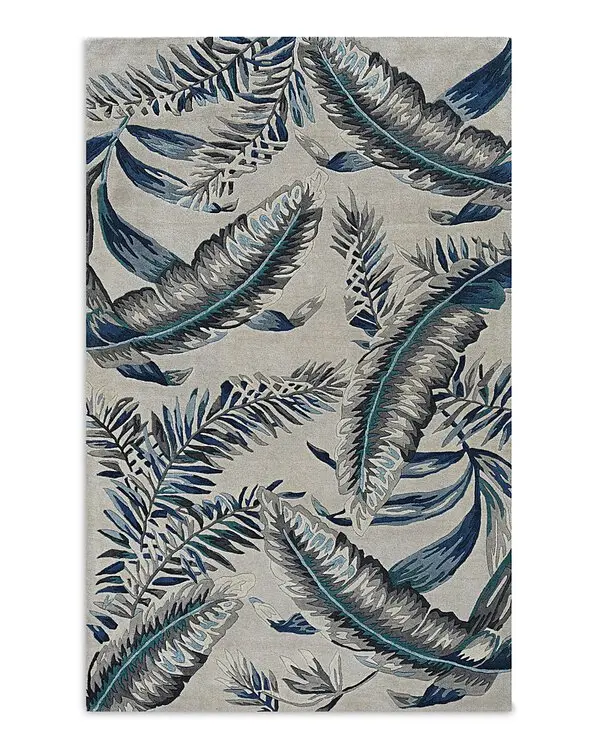 Kas Havana Tropics Area Rug, 5' X 8 - Gray
