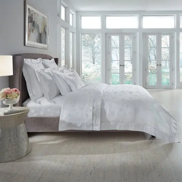 SFERRA Giza 45 Jacquard Duvet Cover, Queen