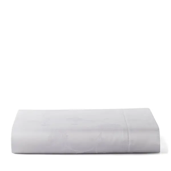 SFERRA Giza 45 Jacquard Flat Sheet, Full/queen - White