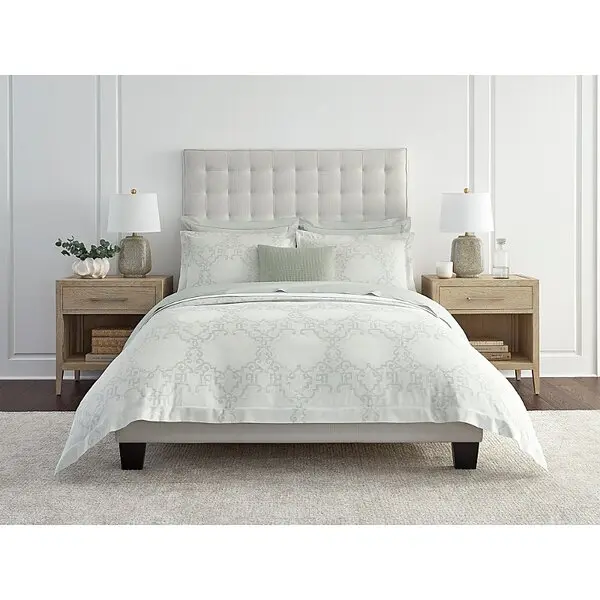 SFERRA Laterina Boulaterina Boudoir Sham Exclusive - Silver/sage