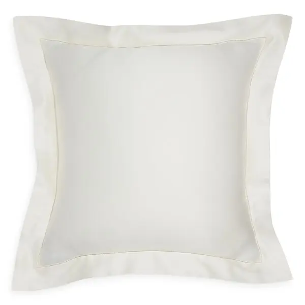 SFERRA Giza 45 Percale Euro Sham - Ivory