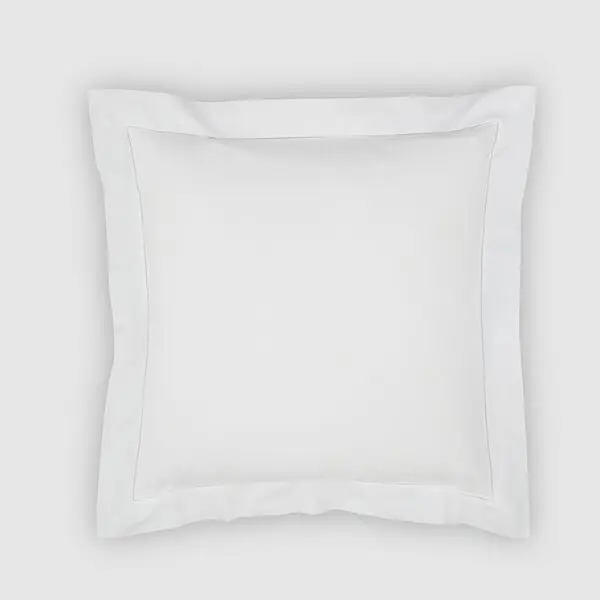 SFERRA Giza 45 Percale Euro Sham - White