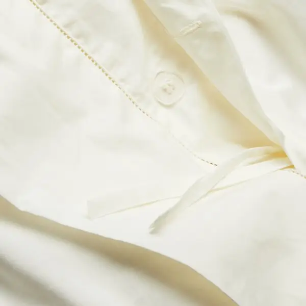 SFERRA Giza 45 Percale Duvet Cover, King - Ivory