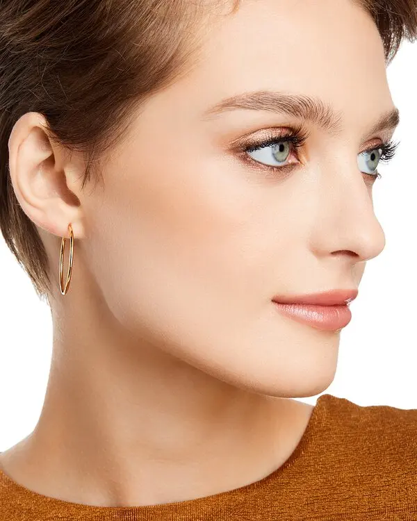 Bloomingdale'S 14k Endless Hoop Earrings - Gold