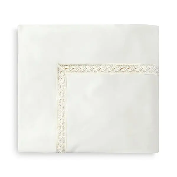 SFERRA Millesimo Flat Sheet, Full/queen - Ivory