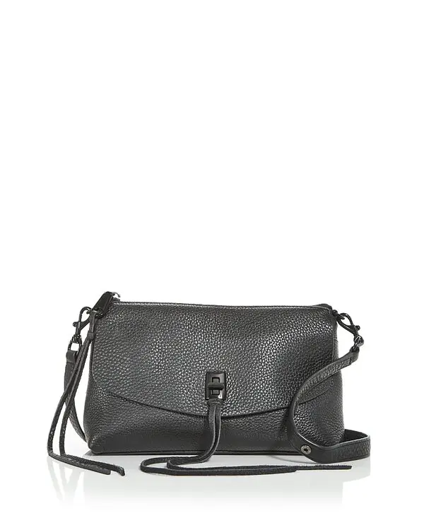 Rebecca Minkoff Darren Leather Crossbody - Black