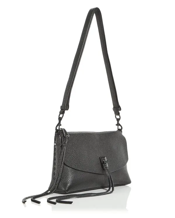 Rebecca Minkoff Darren Leather Crossbody - Black