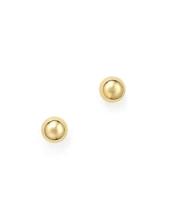 Bloomingdale'S 14k Yellow Small Ball Stud Earrings - Gold