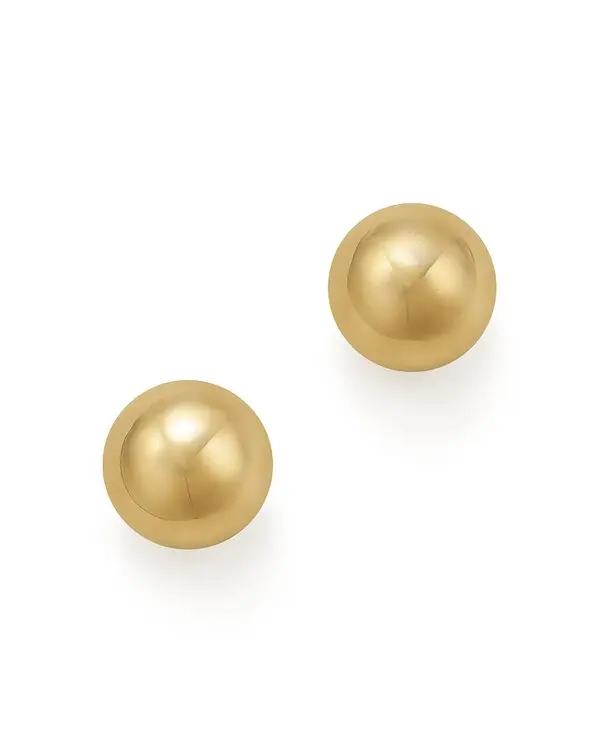 Bloomingdale'S 14k Yellow Ball Stud Earrings - Gold