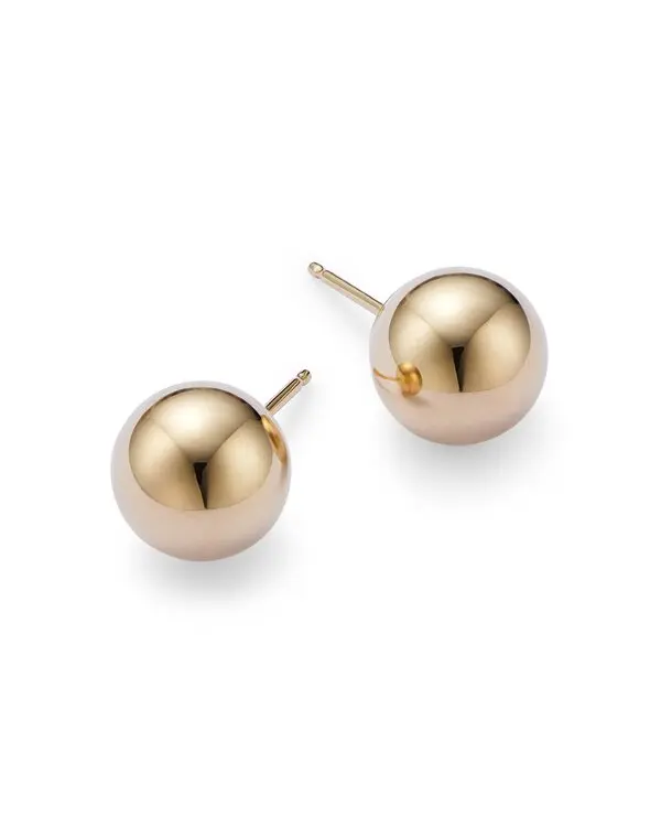 Bloomingdale'S 14k Yellow Ball Stud Earrings - Gold