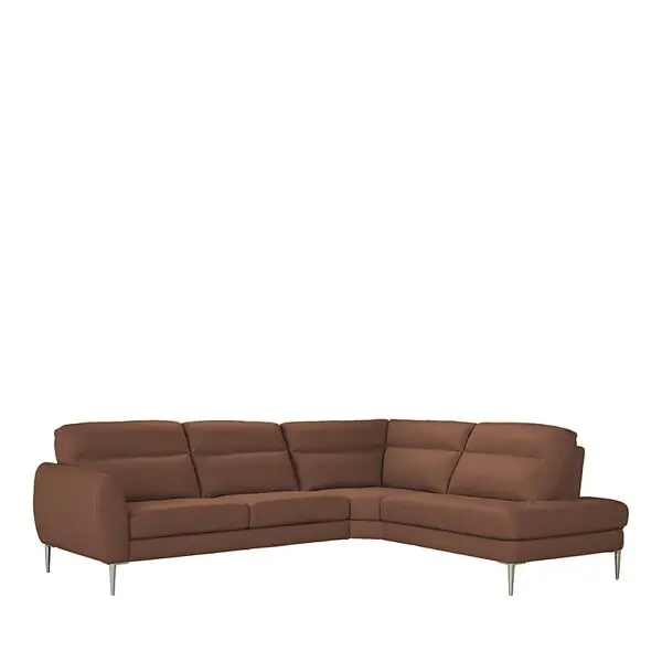 GIUSEPPE NICOLETTI Parisi Sectional Sofa - Torello Cognac