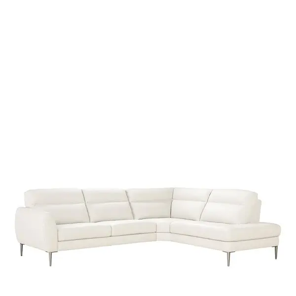 GIUSEPPE NICOLETTI Parisi Sectional Sofa - Torello Puro White