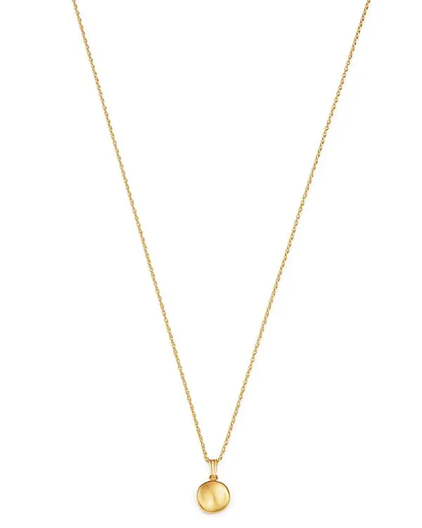 Bloomingdale'S Disc Pendant Necklace - Gold