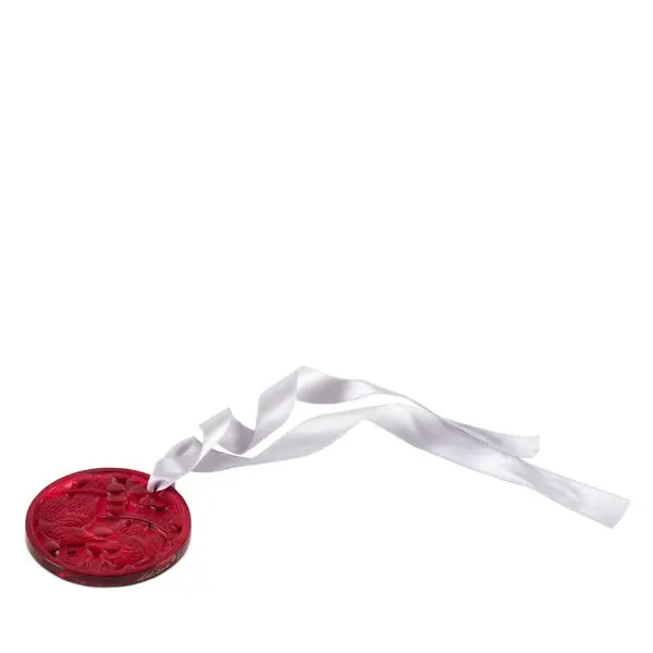 Lalique Merles Raisins Christmas Ornament