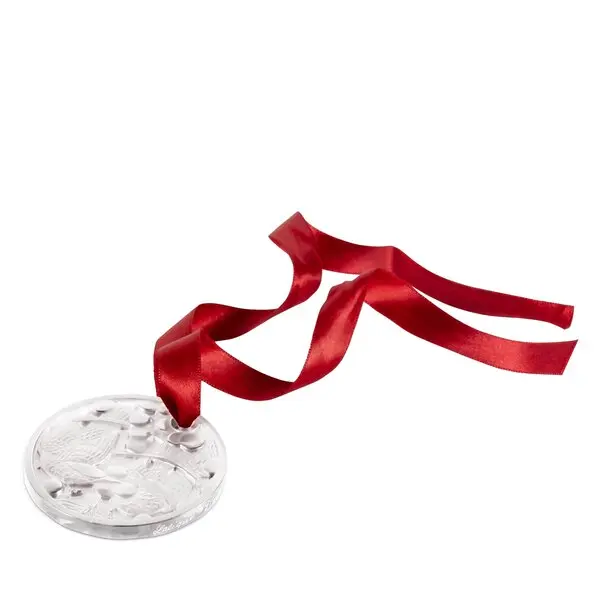 Lalique Merles Raisins Christmas Ornament