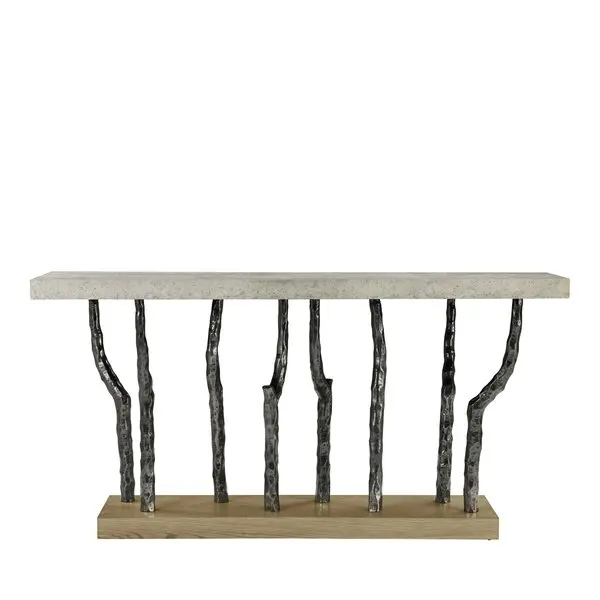 THEODORE ALEXANDER Catalina Branch Console - Dune