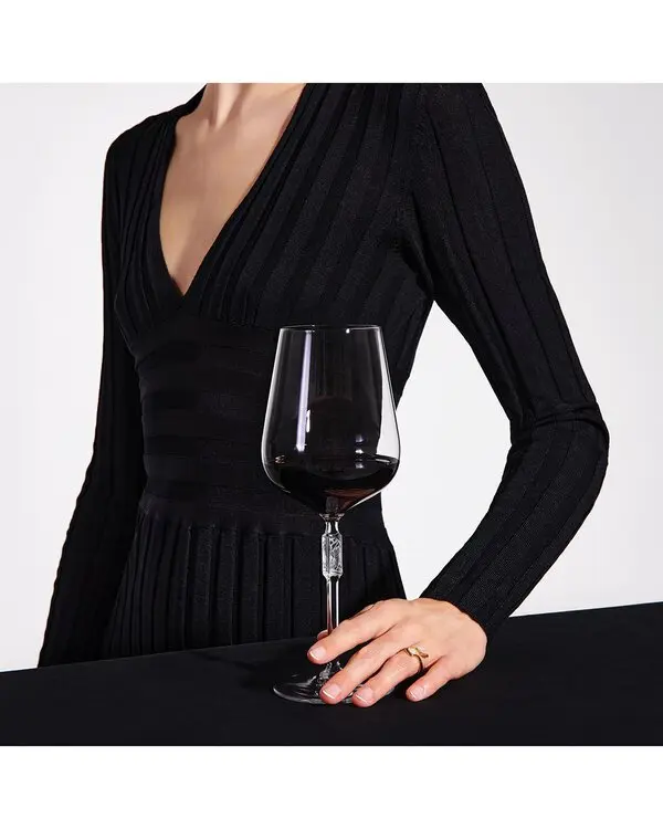 Lalique Merlot Glass