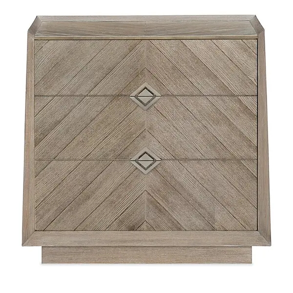 CARACOLE Crossed Purposes Nightstand - Gray