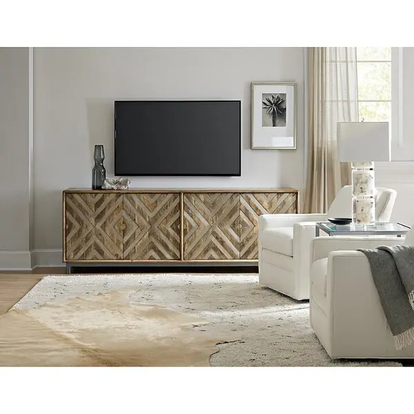 HOOKER FURNITURE Four Door Entertainment Console - Brown