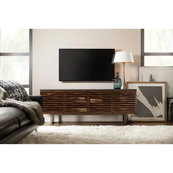 HOOKER FURNITURE Solstice 78 Entertainment Console - Brown