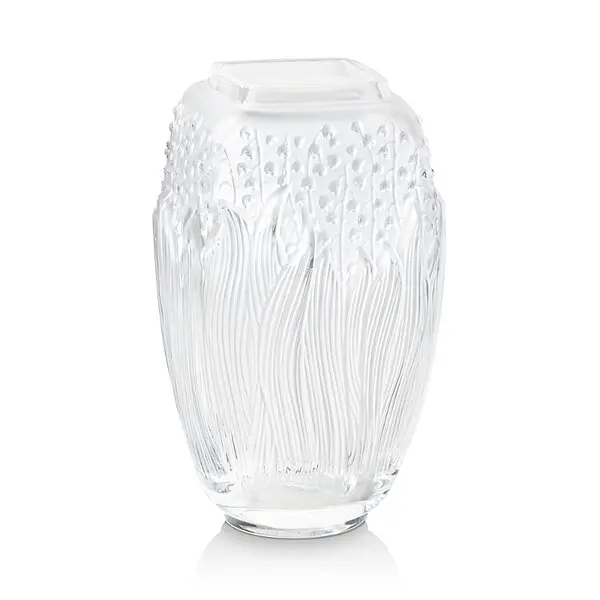 Lalique Muguet Vase - Clear