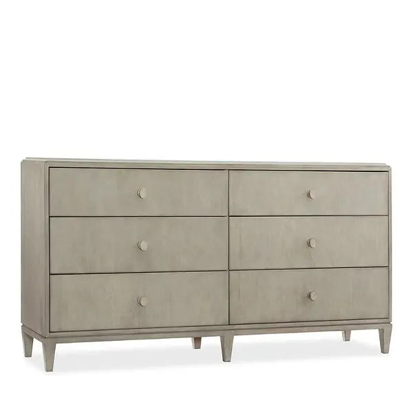HOOKER FURNITURE Elixir Six Drawer Dresser - Tan