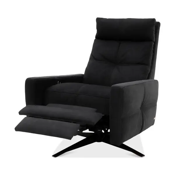 AMERICAN LEATHER Rainier Re-invented Recliner - Mojave Navy