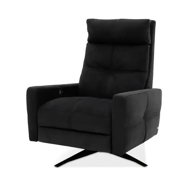 AMERICAN LEATHER Rainier Re-invented Recliner - Mojave Navy