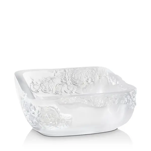 Lalique Pivoines Bowl - Clear