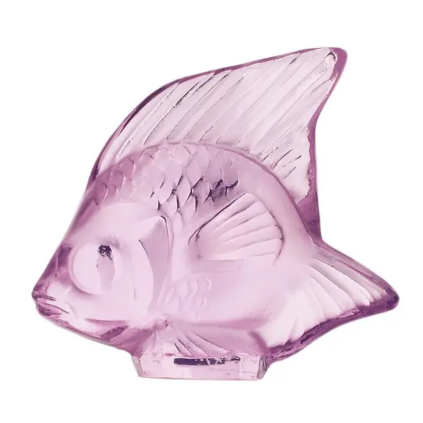 Lalique Classic Fish - Pink