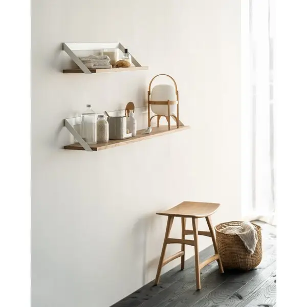 ETHNICRAFT Osso Bar Stool - Oak