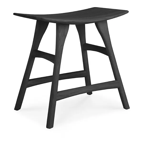 ETHNICRAFT Osso Bar Stool - Oak Black