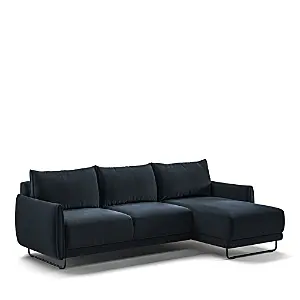 LUONTO Dolphin Full Xl Sectional Sleeper Sofa - Glamour 13