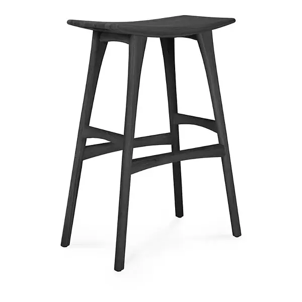 ETHNICRAFT Osso Stool - Oak Black