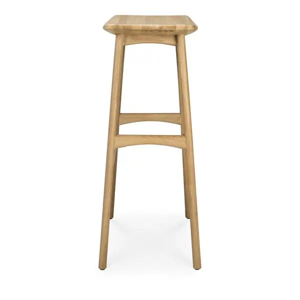 ETHNICRAFT Osso Bar Stool - Oak