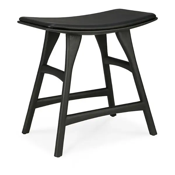 ETHNICRAFT Osso Bar Stool - Oak Black