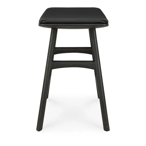 ETHNICRAFT Osso Bar Stool - Oak Black