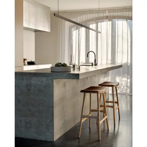 ETHNICRAFT Osso Counter Stool - Oak