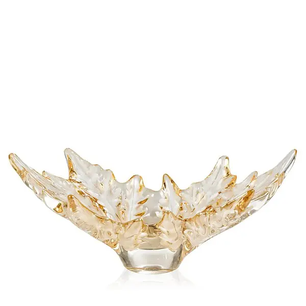 Lalique Champs-elysees Small Bowl - Gold Luster