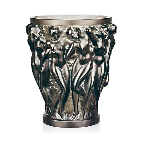 Lalique Small Bacchantes Vase - Bronze
