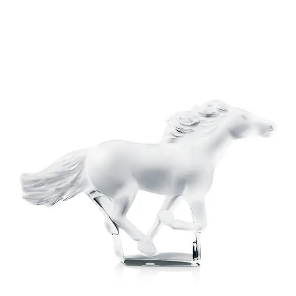 Lalique Kazak Horse Figure - No Color
