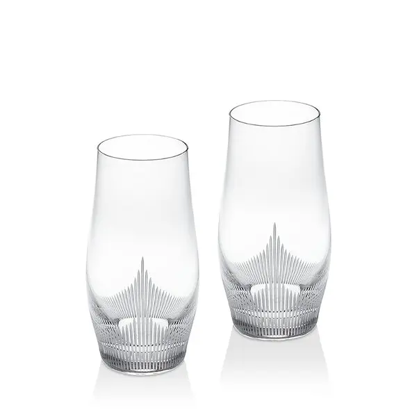 Lalique 100 Points Highball Glass, Set Of 2 - Clear