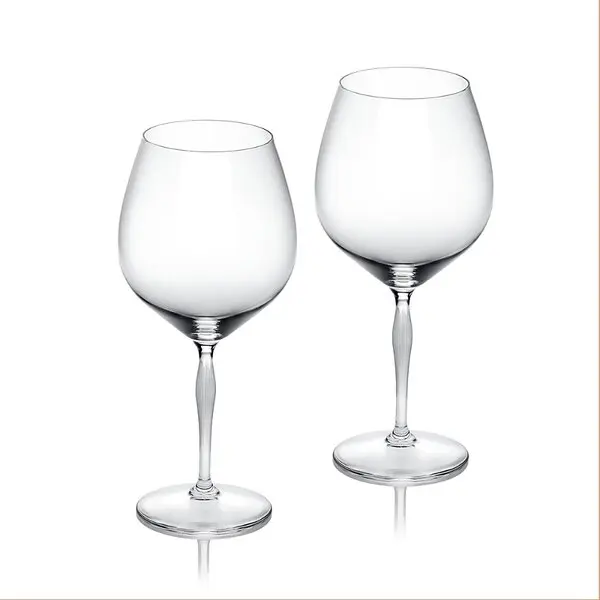 Lalique 100 Points Red Wine Glass, Set Of 2 - Clear