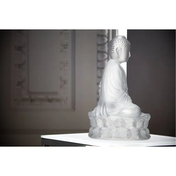 Lalique Small Buddha Figure