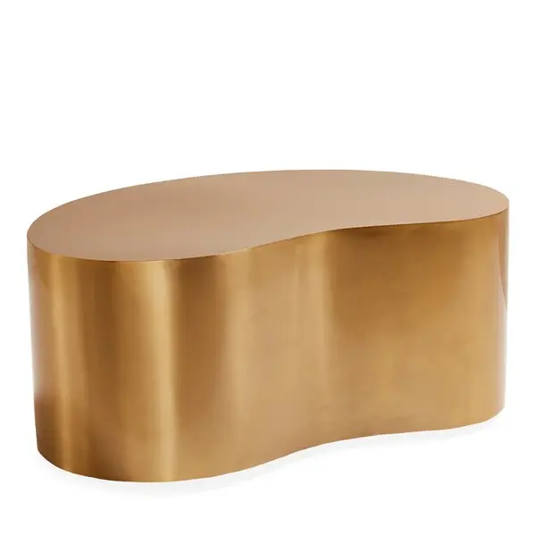 Jonathan Adler Jonathan Alder Small Brass Kidney Table
