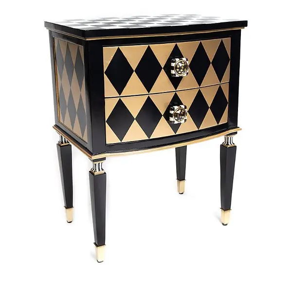 MACKENZIE-CHILDS Masquerade Accent Chest - Multi