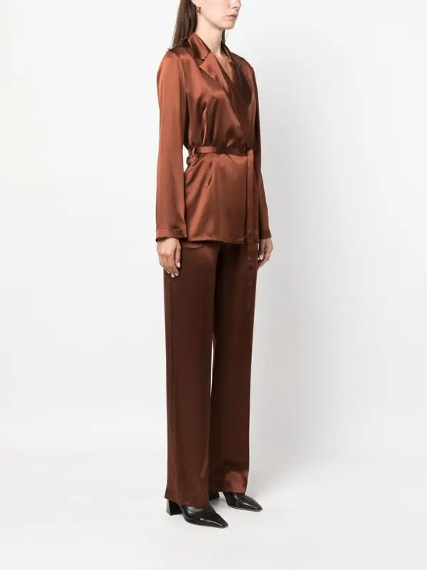 JOSEPH Joubert Double-breasted Silk Jacket