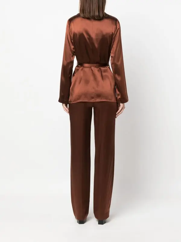 JOSEPH Joubert Double-breasted Silk Jacket