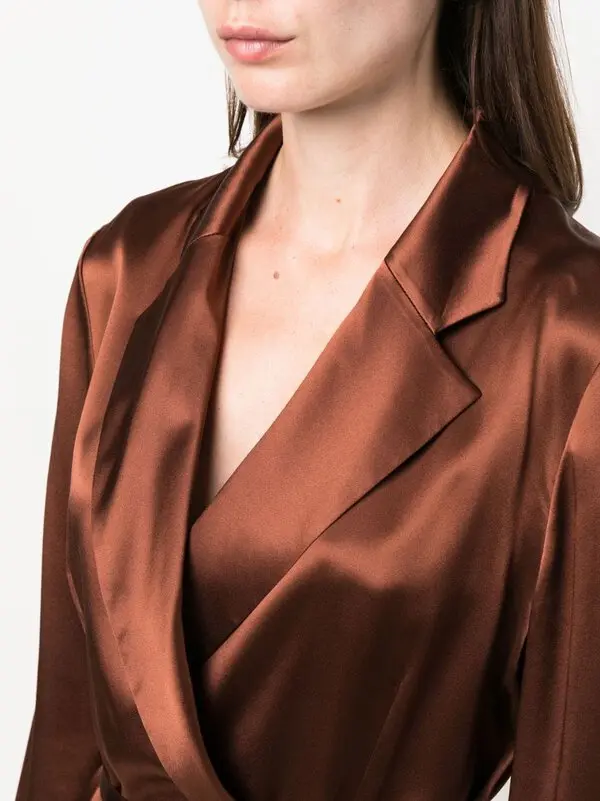 JOSEPH Joubert Double-breasted Silk Jacket